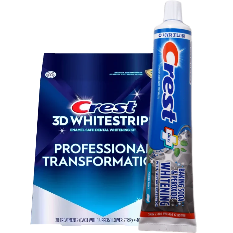 SET Crest Professional Transformation + Crest Baking soda ...